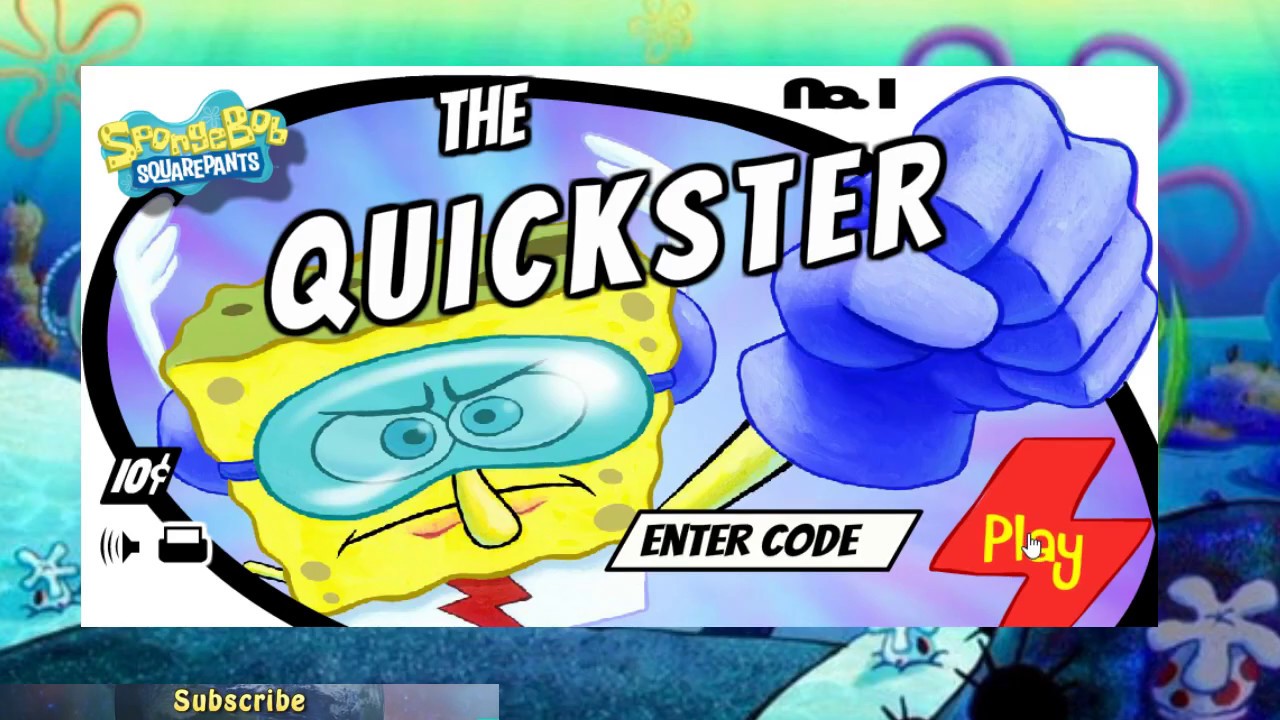 SpongeBob: The Quickster (Obscure Nickelodeon Game)