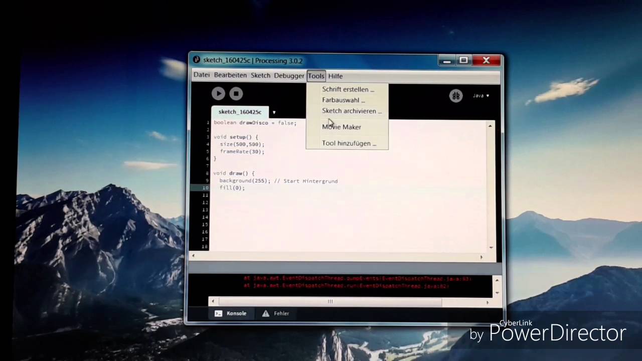 Processing keyPressed ()
