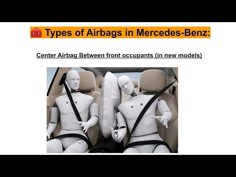 What is an Airbag|| Types of airbag used in Mercedes Benz|| @SPV-AutoTech