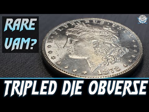 RARE TRIPLED Die Obverse Morgan Silver Dollar!