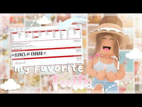 My Favorite AESTHETIC FONTS (dafont.com) || axrielvaa
