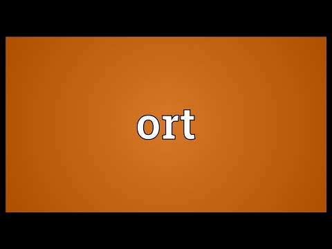 Ort Meaning