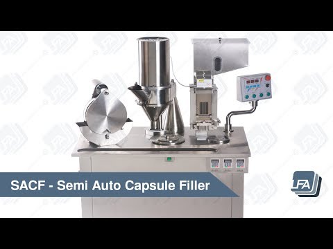 Capsule Filler - Semi-Automatic - 25,000 Capsules per Hour