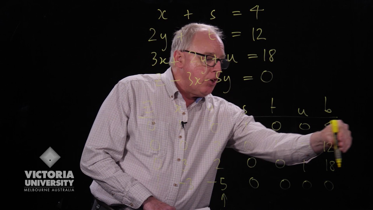 example of simplex algorithm with speed