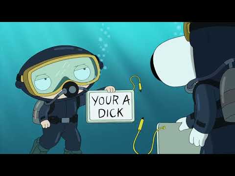 Family Guy - Brian corrects Stewie's grammar