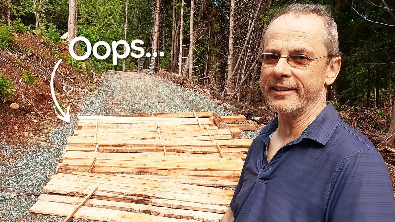 That time we OVERLOADED our TRACTOR | Final PREP work before CABIN BUILD | #offgridbound