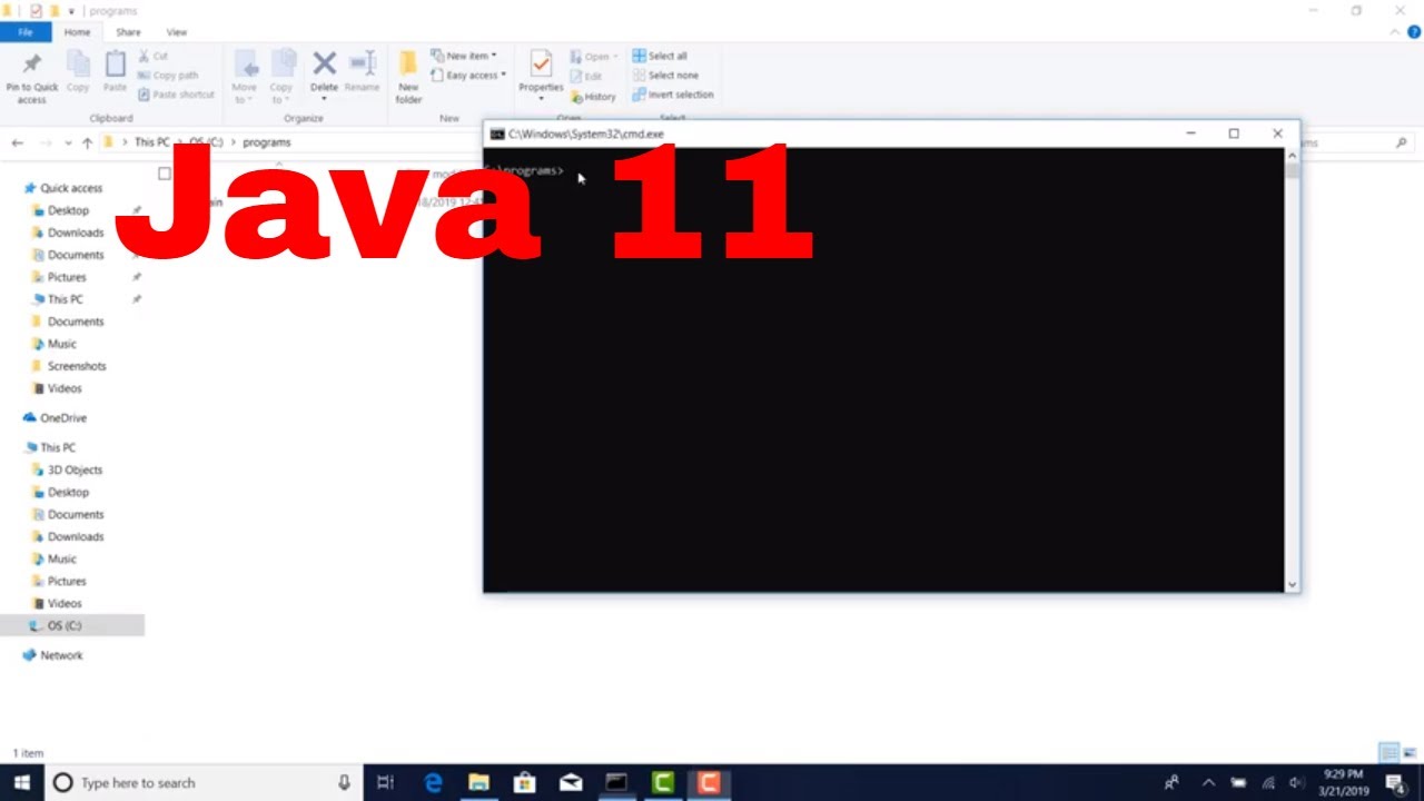 java 11:Run a program with a single command(2019)