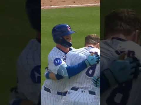 Ian Happ! Hit de oro! #baseball #mlb #sports #cubs #chicago #pirates #pittsburgh #gameover