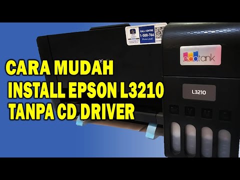 EPSON L3210 ; HOW TO INSTALL PRINTER DRIVER AND SCANNER WITHOUT CD DRIVER