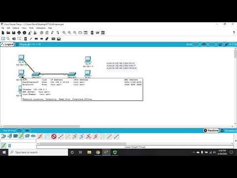 VLANs, Access Ports, and Trunk Lines