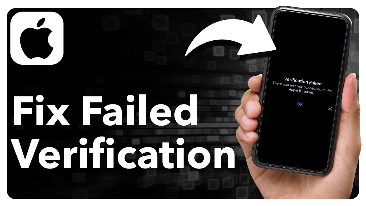 How To Fix Verification Failed There's An Error Connecting To Apple ID Server