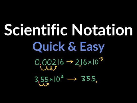 Scientific Notation in 5 Minutes- Fast and Easy with Examples, Practice Problems