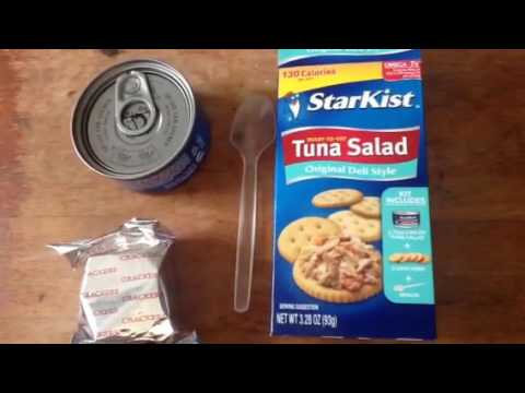 SHTF Foods - StarKist Chicken Of The Sea Snack Review