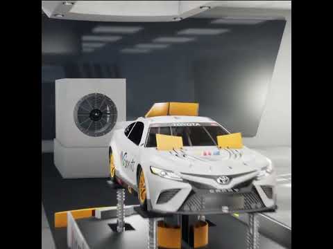 How nascar hood flaps work #shorts