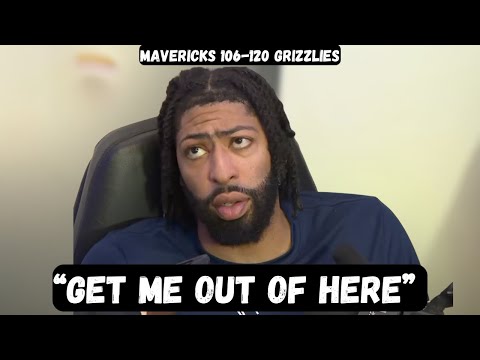 Anthony Davis REQUESTS TRADE back to the Lakers after loss - Post Game Interview - Mavs vs Grizzlies