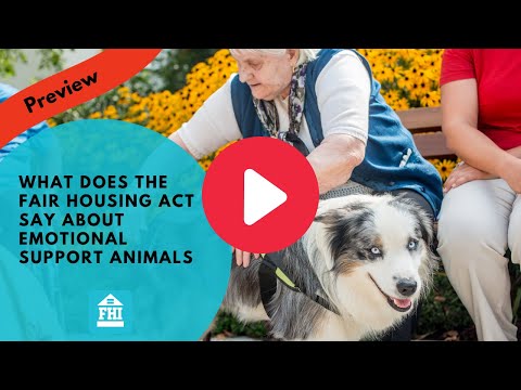 Episode 15 Preview-What Does the Fair Housing Act Say About Emotional Support Animals?