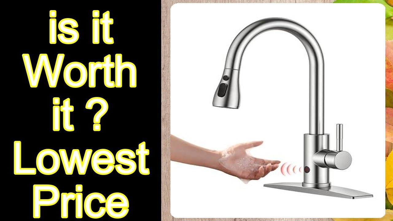 Review FORIOUS Touchless Kitchen Faucet with Pull Down Sprayer!! Important Information