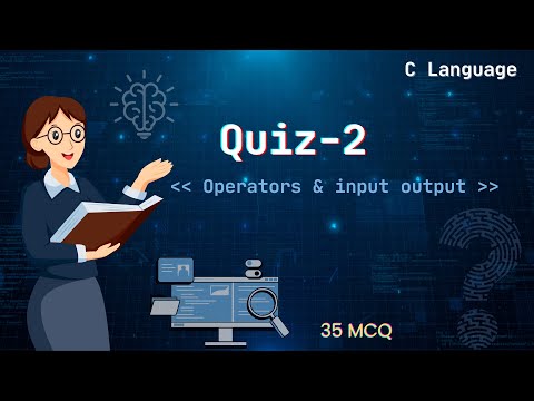 Cahpter - 2 Operators & Input Output
