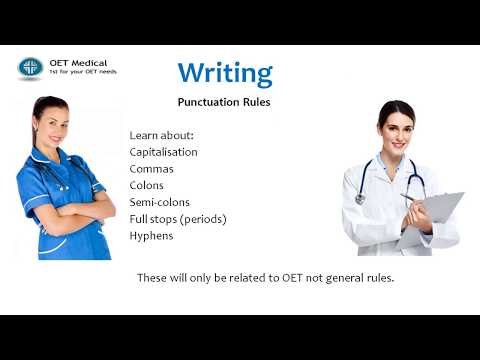 OET Writing lesson 5