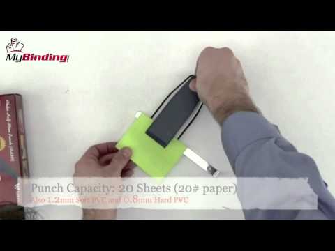 Akiles Half Moon Calendar Punch Demo