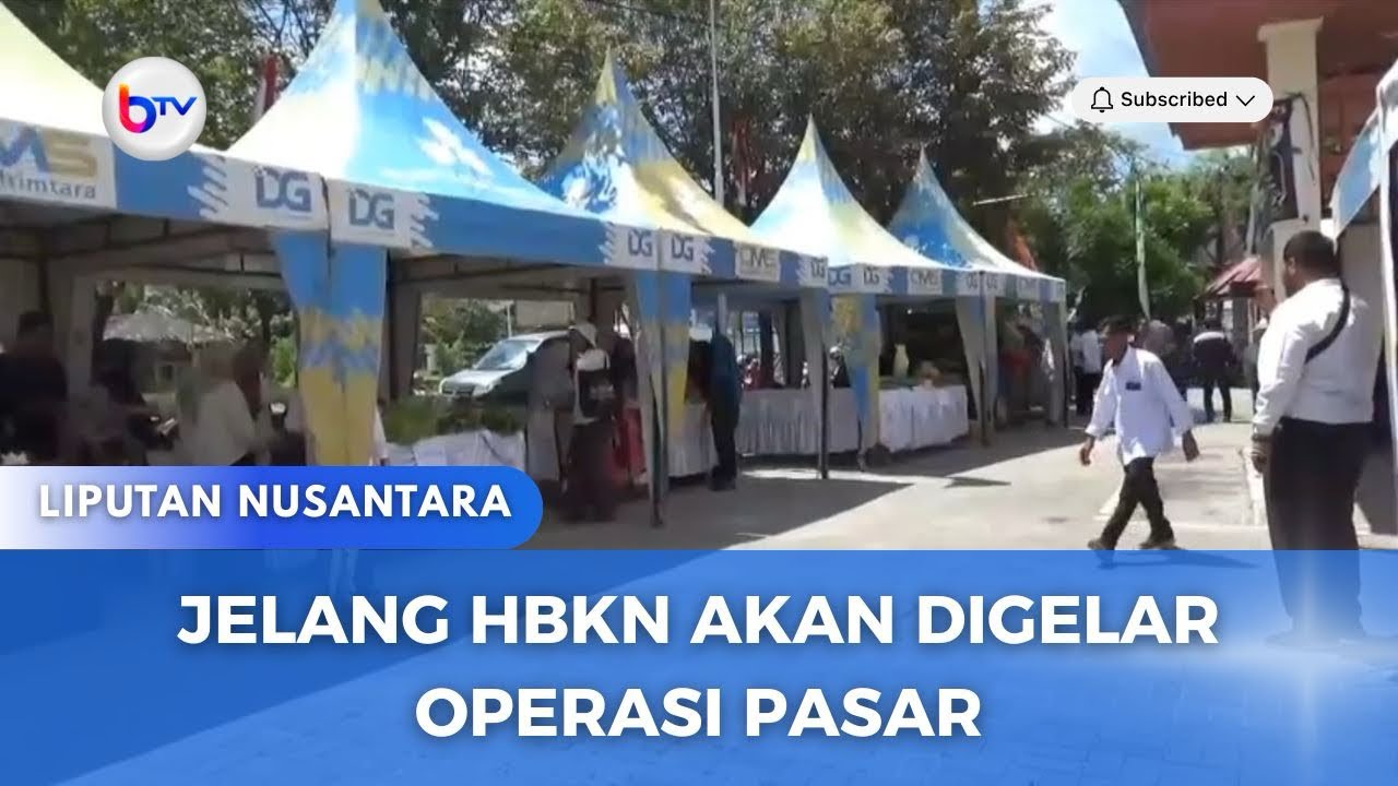 JELANG HBKN AKAN DIGELAR OPERASI PASAR