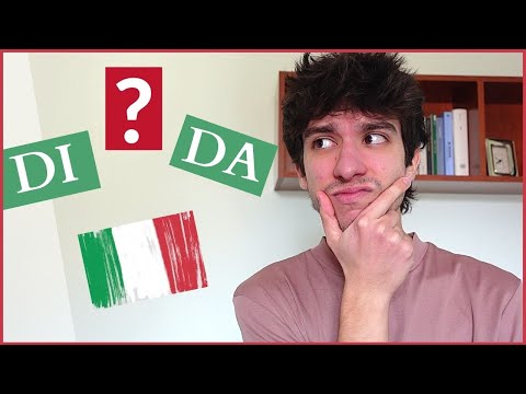 How to use DI in Italian? - The prepositions DA and DI