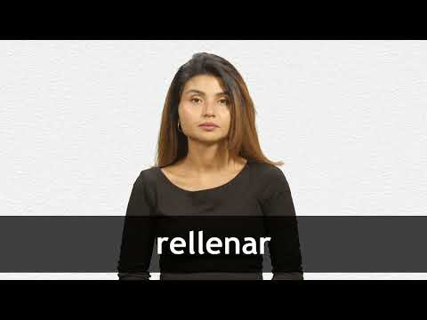 Traducción en inglés de “RELLENAR” | Collins Diccionario español-inglés