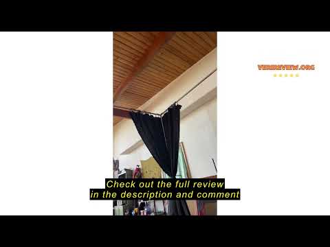 Review Mosqutent Stainless Steel Canopy Bed Frame Queen Size, Bed Post Poles Bed Canopy Frame, Thick
