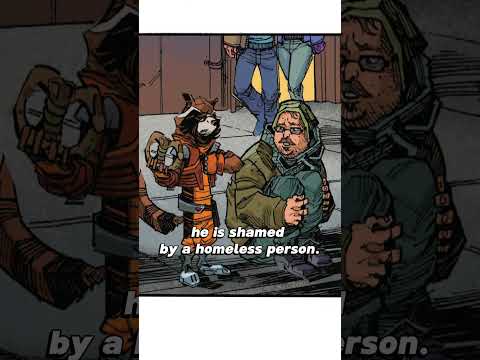 Rocket Raccoon hates Earth