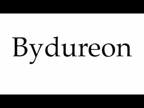 How to Pronounce Bydureon