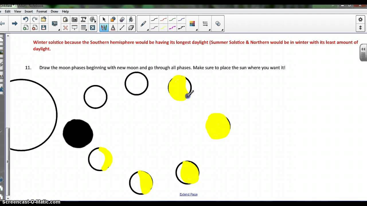 Earth, Sun & Moon Study Guide