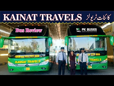 Kainat Travels Executive Class | Double Glass Yutong Bus Review | PK BUSES