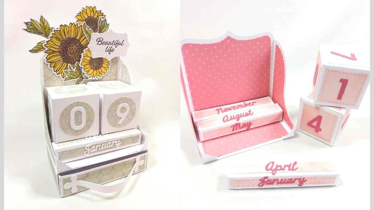 Tutorial | Perpetual Calendar with Gift Box Number Cubes
