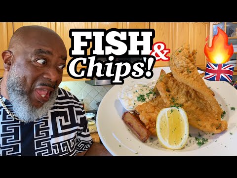 How to make BEER BATTERED Fish & Chips! + Tartar SAUCE! | Deddy's Kitchen