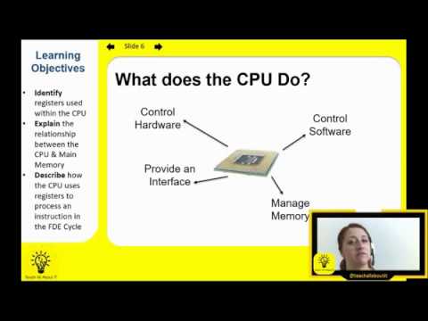 GCSE Computer Science : The CPU