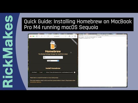Quick Guide: Installing Homebrew on MacBook Pro M4 running macOS Sequoia