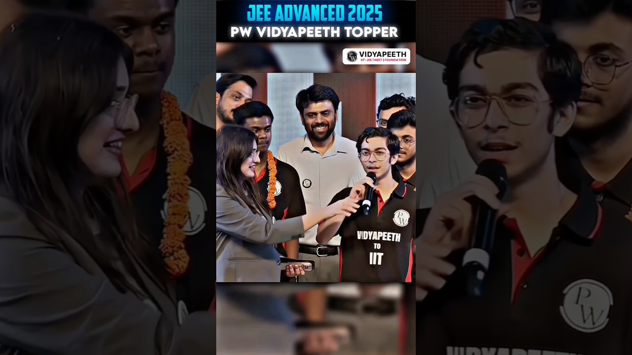 When SIGMA Mode Activated in Topper! 💀 JEE Advanced 2025 Topper! #shorts