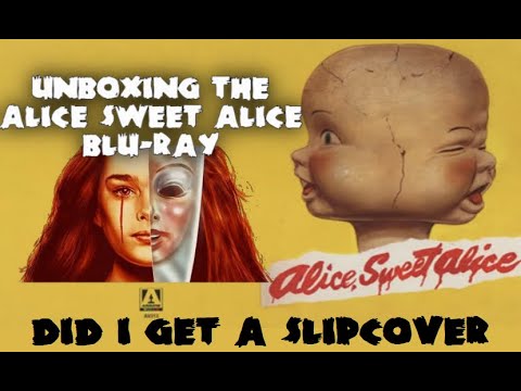 Alice Sweet Alice unboxing video (DID IT COME WITH A SLIPCOVER?!?!)