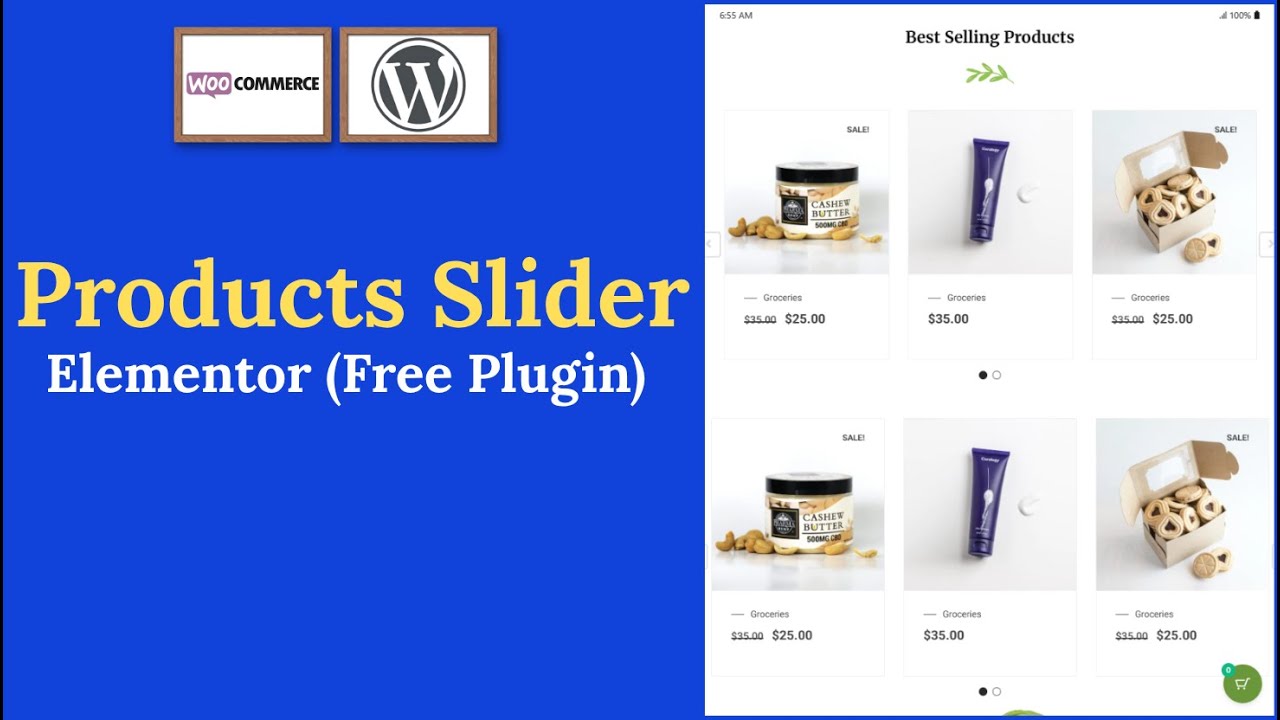 How to Create a Product Slider with Elementor for WooCommerce | Free Plugin Tutorial