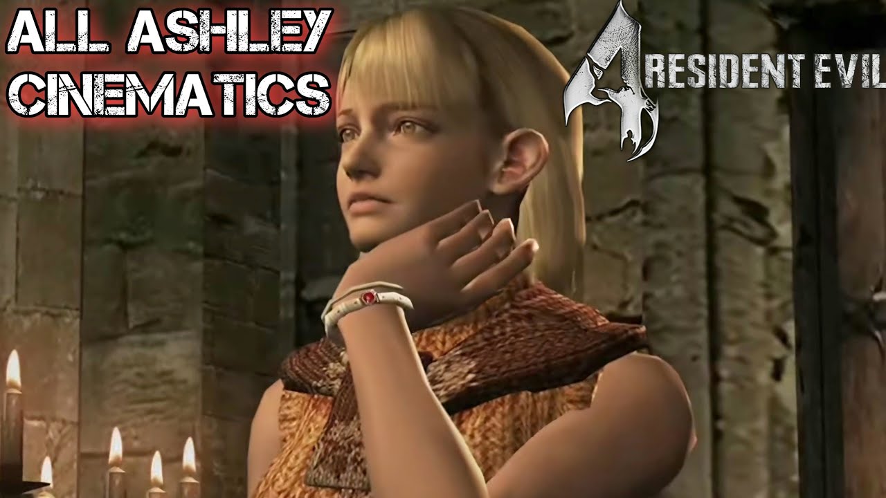 Resident Evil 4 - All Ashley Cutscenes