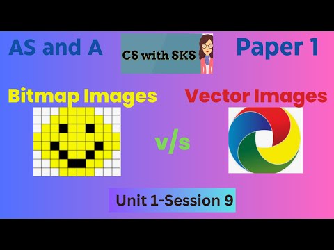 Bitmap and Vector Images (AS and A level Computer Science-9618)