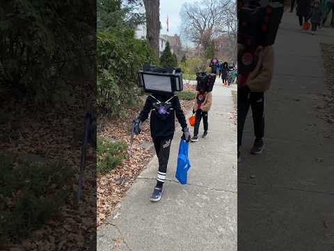 Skibidi Titan TV Man and Titan Speakerman Happy Halloween #skibiditoilet #fyp #trickortreat