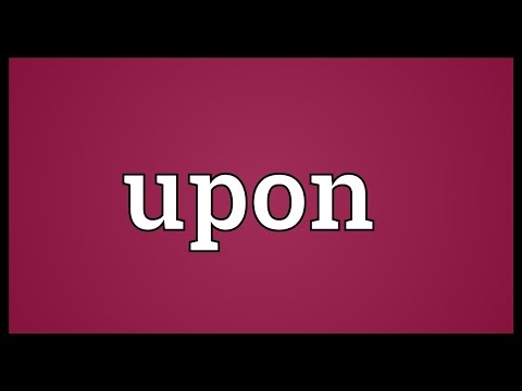 Upon Meaning