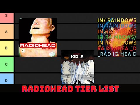 RADIOHEAD ALBUMS TIER LIST