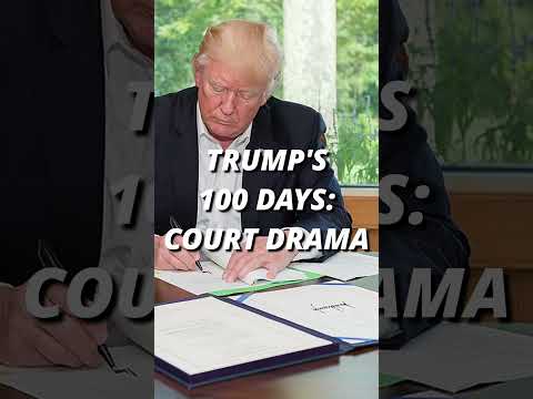 Trump’s 100 Days: Courts Clash with “Teflon Don”!