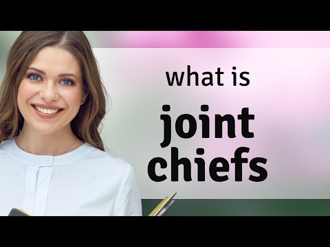 Joint chiefs | JOINT CHIEFS definition