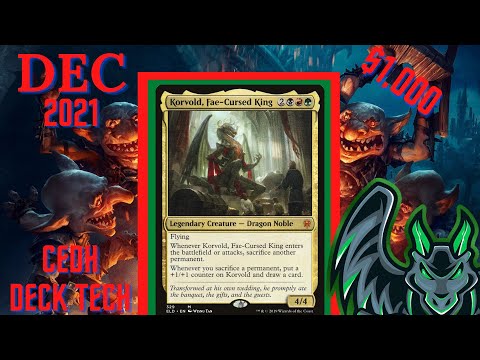 Korvold, Fae-Cursed King |CEDH Deck Tech | Building EDH Ep2