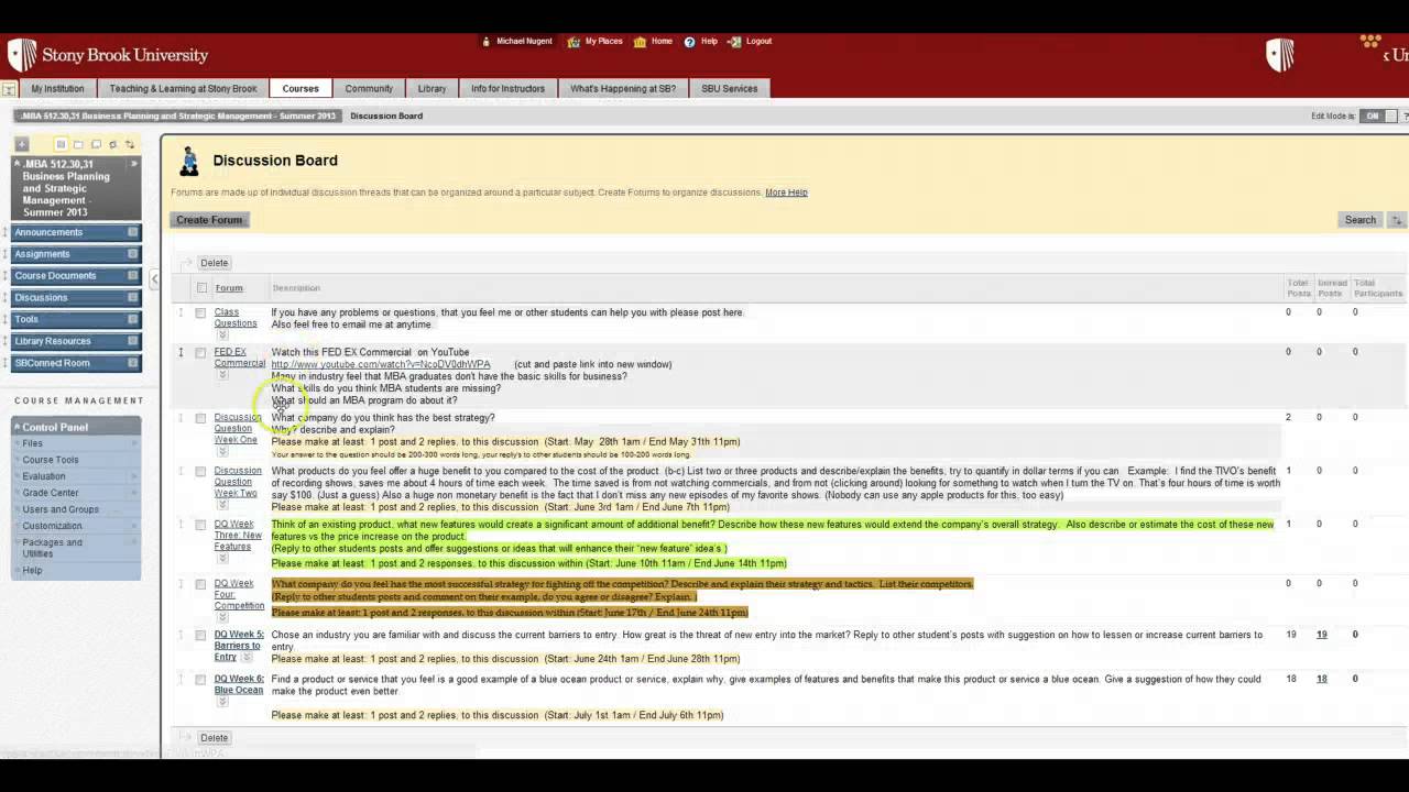 Getting Started MBA512