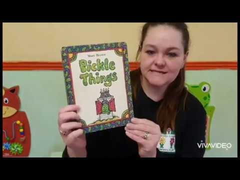 Rhyming story - Pickle things by Marc Brown