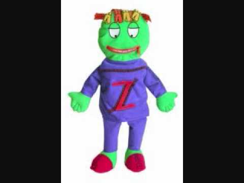 The Letter People Mr. Z - Zipping Zippers (Newer)